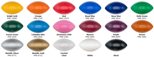 Custom 6" Mini Plastic Footballs in bulk | Save Your Ink