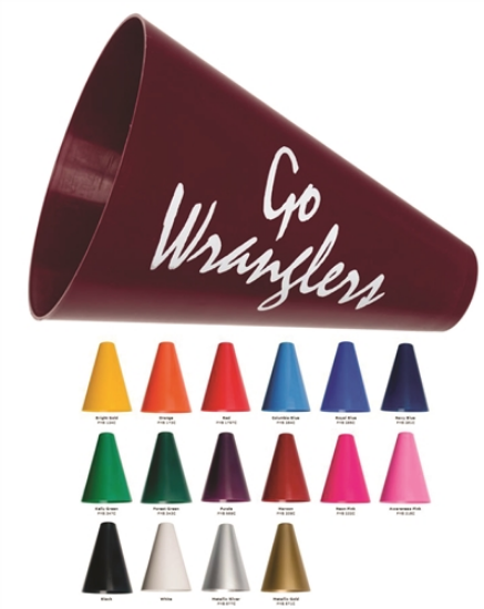 Custom Pep Megaphones 7" in bulk | Save Your Ink