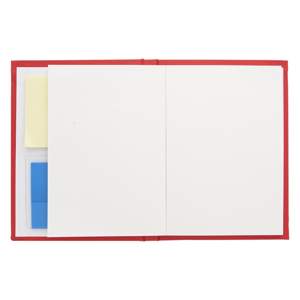 Custom 3 1/2" x 5" Jotter With Sticky Notes And Flags in bulk | Save ...