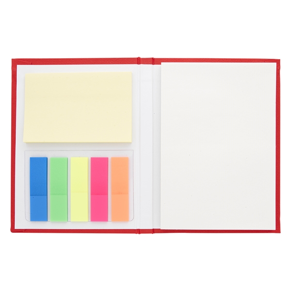 Custom 3 1/2" x 5" Jotter With Sticky Notes And Flags in bulk | Save ...