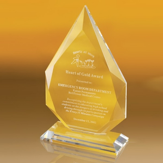 Custom Teardrop Shaped Award in bulk | Save Your Ink