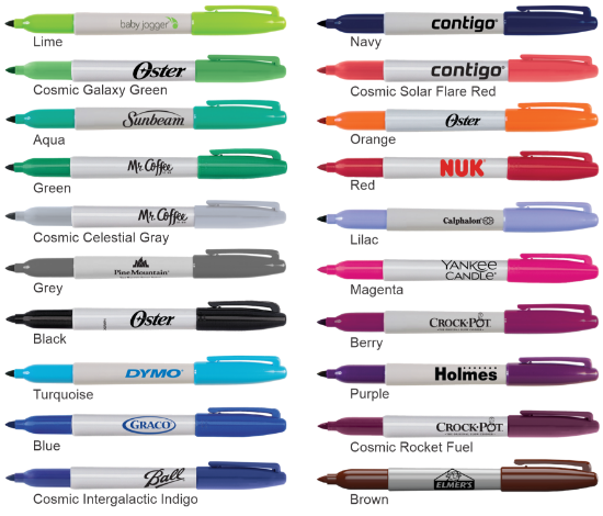 Custom Sharpie Fine Point Markers in bulk | Save Your Ink