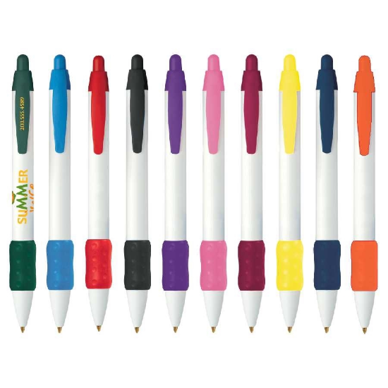 Custom WideBody Color Grip Pens in bulk | Save Your Ink
