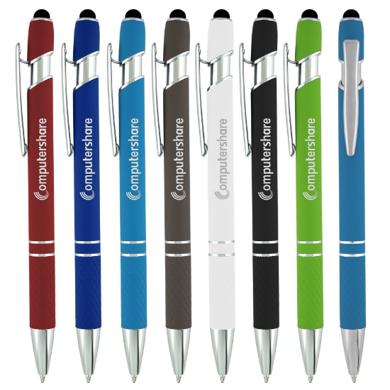 Custom Rita Soft Touch Metal Pens in bulk | Save Your Ink