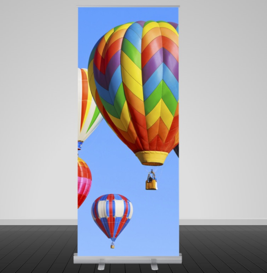 Custom Economy Retractable Banner Kits - 33" x 78" in bulk | Save Your Ink
