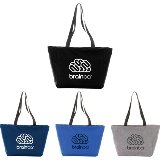 Custom Essential Zip Convention Totes in bulk | Save Your Ink