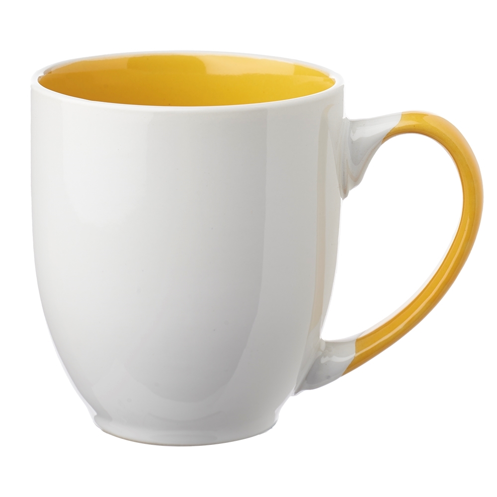 Custom 16 oz. Miami Two-Tone Bistro Mugs in bulk | Save Your Ink