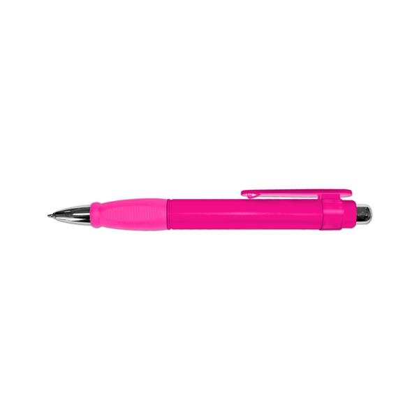 Custom XL Jumbo Retractable Ball Point Pen with Rubber Grip in bulk ...
