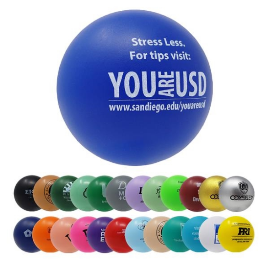 Custom Round Stress Balls in bulk | Save Your Ink